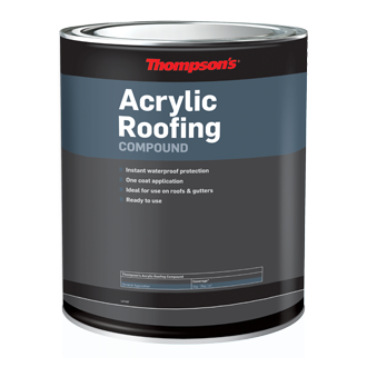 Acrylic Roofing Compound | Thompson's Weatherpoofing
